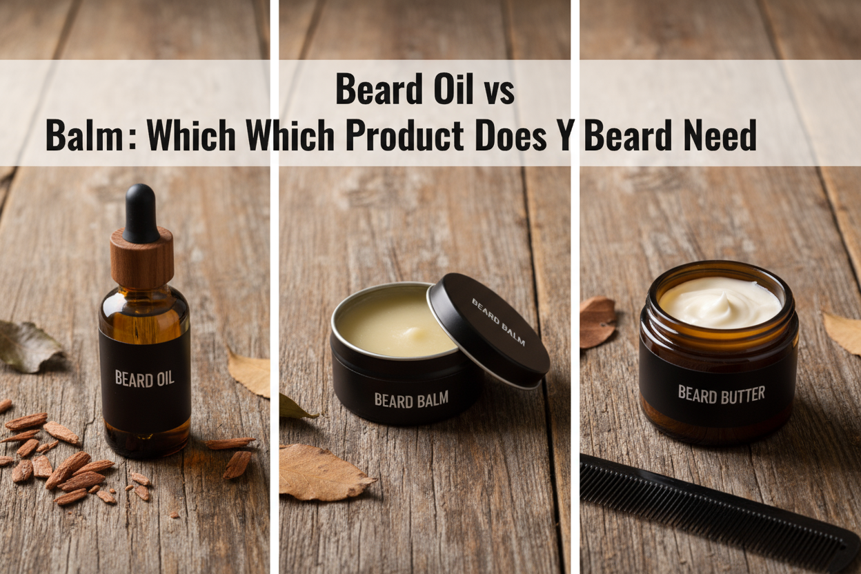 Beard Oil vs Balm vs Butter: Complete Product Guide – The Beard Domain Co